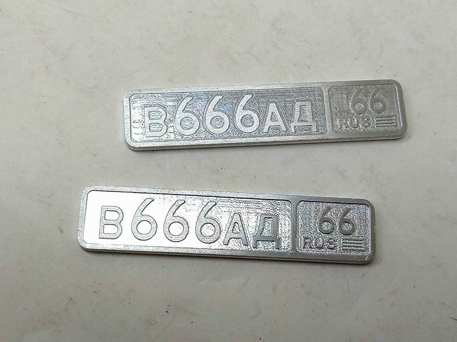 1/10 number plate Hand made CNC Machine for custom project rc4wd scx10 ...