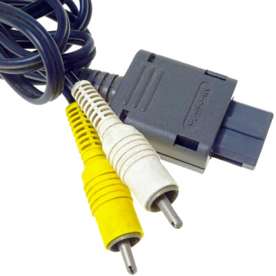 Nintendo Original MONAURAL AV CABLE | For Nintendo 64 SFC GC | Wired ...