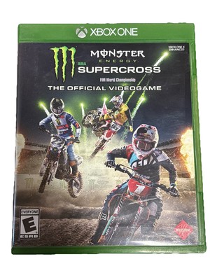 Xbox One Monster Energy Supercross Xbox One X Enhanced Dirt Bike Game ...