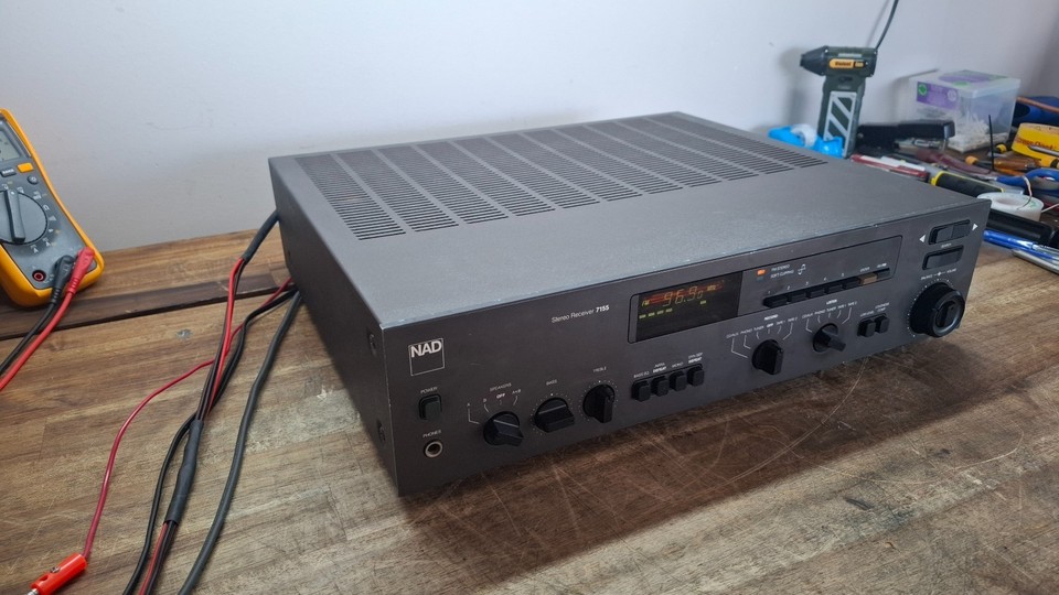 Vintage Classic NAD 7155 Receiver. Made in Japan! 1984 | eBay