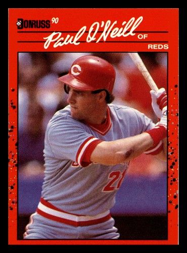 1990 Donruss Paul O'Neill Cincinnati Reds #198 NM-MINT | eBay