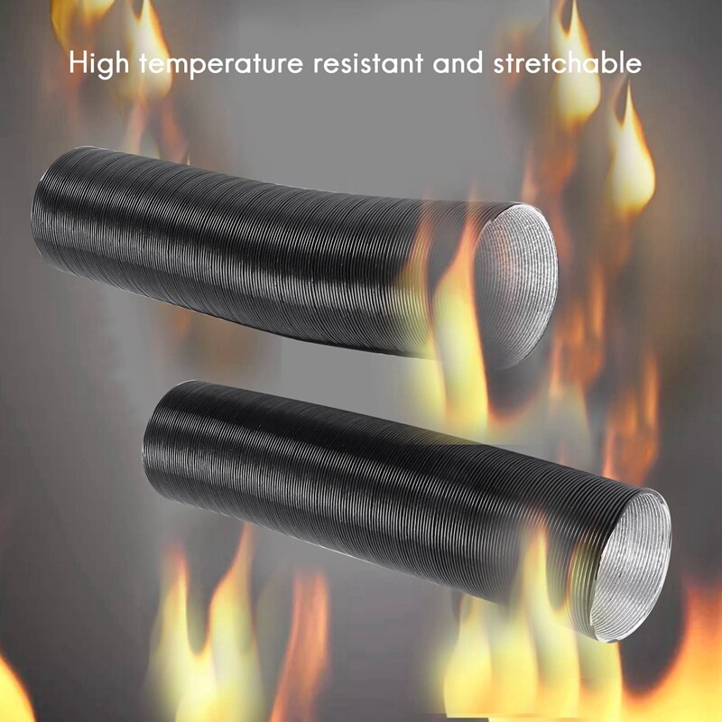 75mm Car Auto Heater Pipe Duct T Piece Warm Air Outlet Vent Hose Clips ...