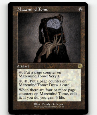 MTG Mazemind Tome 30 The Brothers' War Rare | eBay