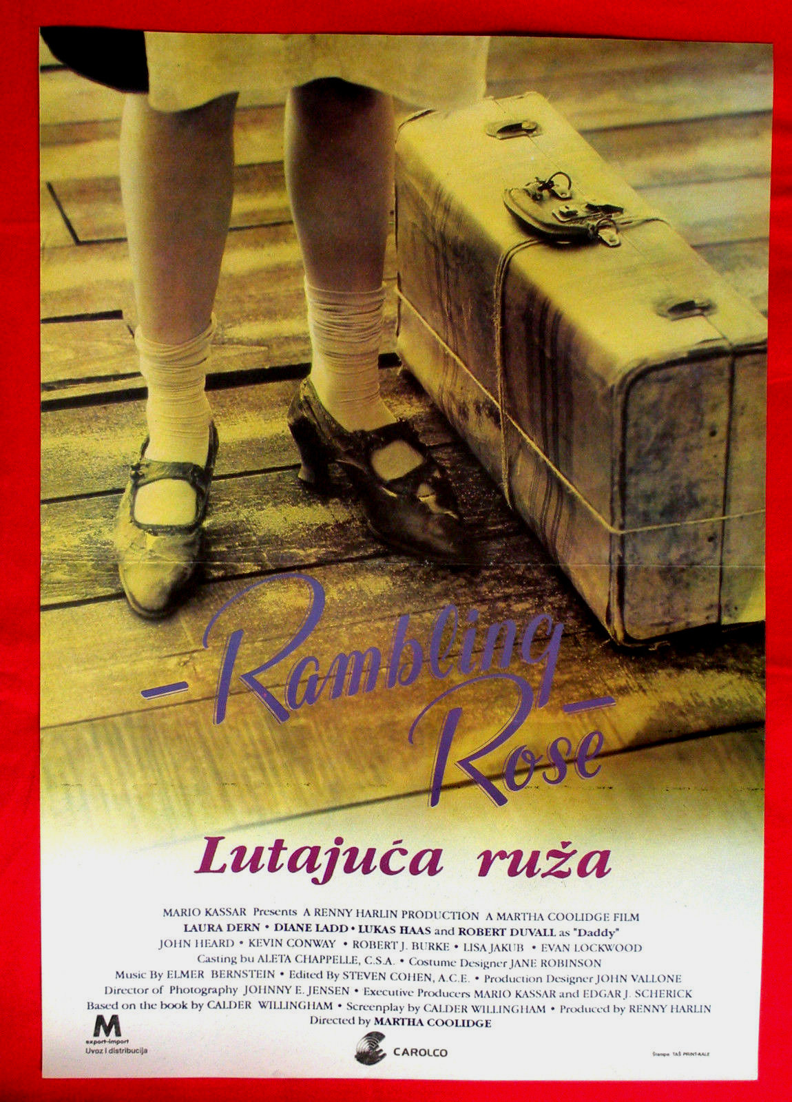 RAMBLING ROSE 1991 LAURA DERN ROBERT DUVALL DIANE LADD UNIQUE EXYU ...