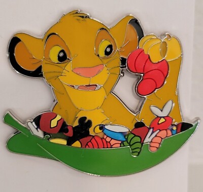 2023 Disney Parks The Lion King Simba Bug Free-D Pin | eBay