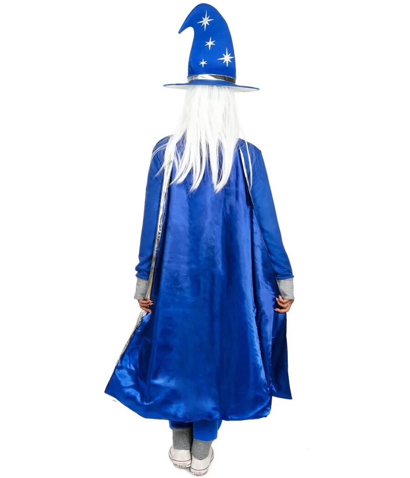 TIPSY ELVES WIZARD HALLOWEEN COSTUME Women's Size XS JUMPSUIT CAPE HAT ...