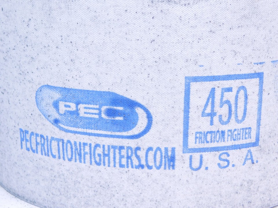 5 YARDS x 6" PEC FRICTION FIGHTERS 450 GRAPHITE COATED CANVAS ROLL ...