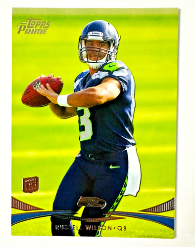 2012 Topps Prime Russell Wilson RC #78 Seahawks Rookie! | eBay