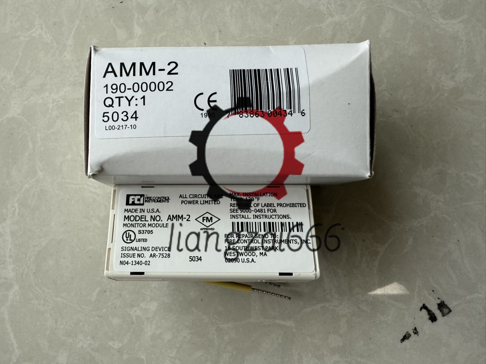 New Gamewell-FCI AMM-2 Fire Alarm Monitor Module FREE FAST SHIPPING | eBay