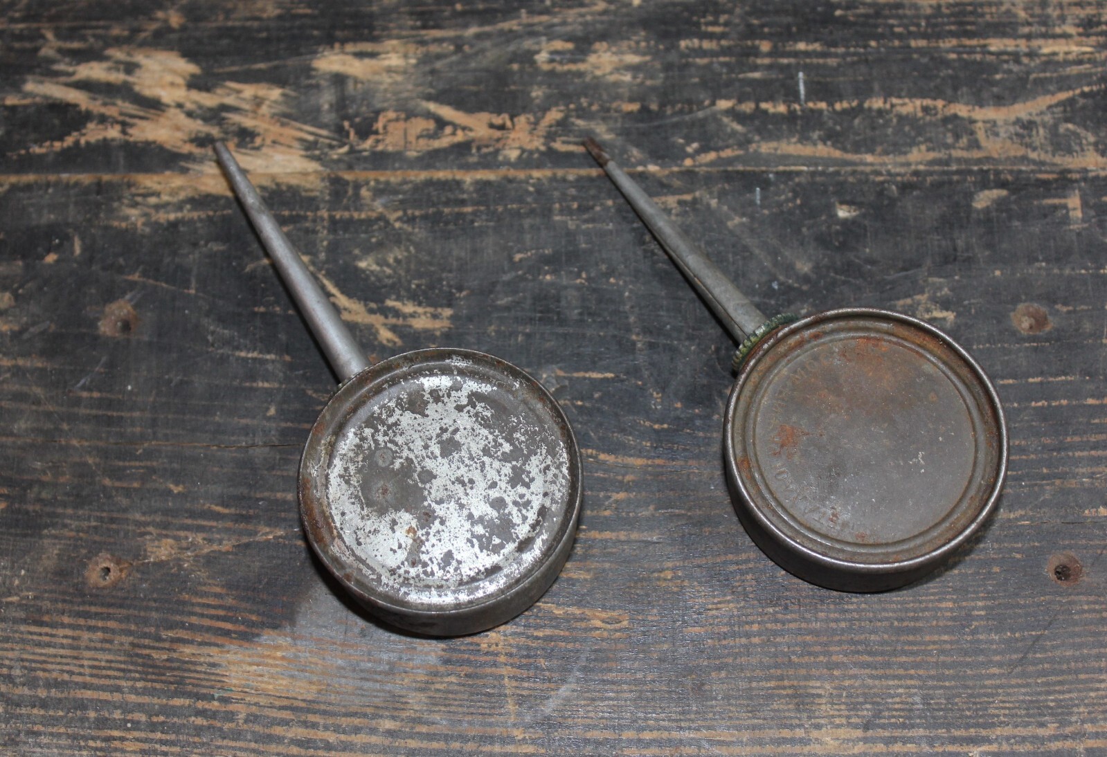 OLD VINTAGE SEWING MACHINE OIL LUBRICANT 2PCS METALOGRAPHIA MOSCOW USSR ...