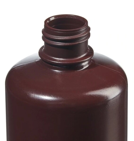 NEW 250-PACK Thermo-Scientific Nalgene 250mL 8oz Amber HDPE Packaging ...