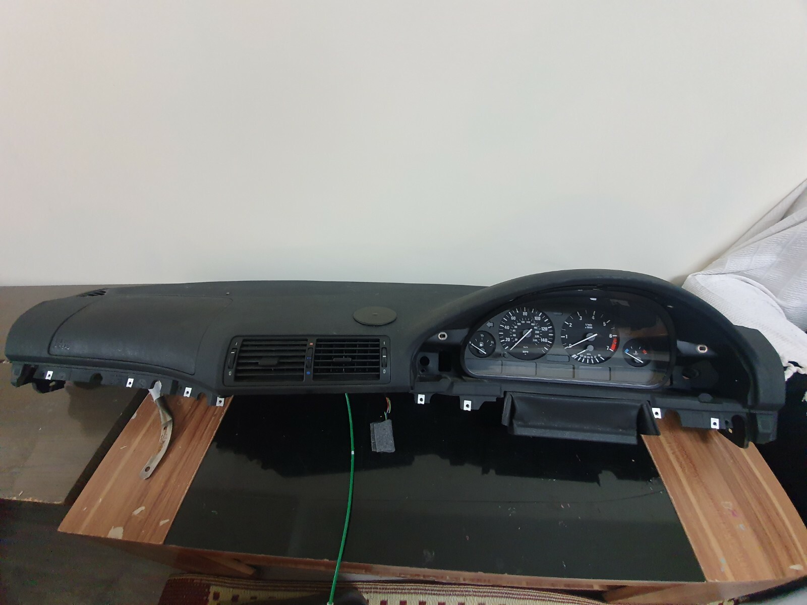 BMW E39 5 series Black Saloon Touring - Dashboard Dash Panel RHD ...