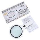 Hand Held 4X Magnifying Glass Zoomer Magnifier Gemstone Loupe With 18 ...