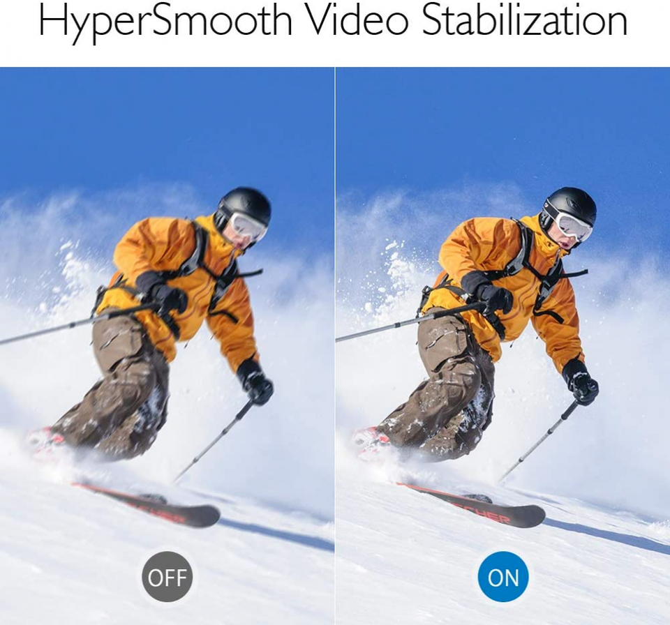 AKASO EK7000 Pro 4K Action Camera with Touch Screen EIS Adjustable View ...