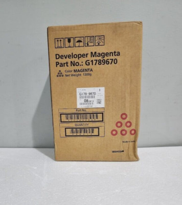 Ricoh G178-9670 G1789670 Magenta Developer | eBay