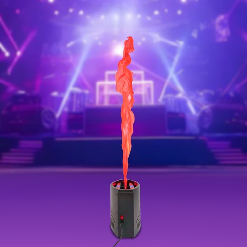 24LED 1.5m Stage Atmosphere Effect Fake Fire Flame Machine Flame Light ...