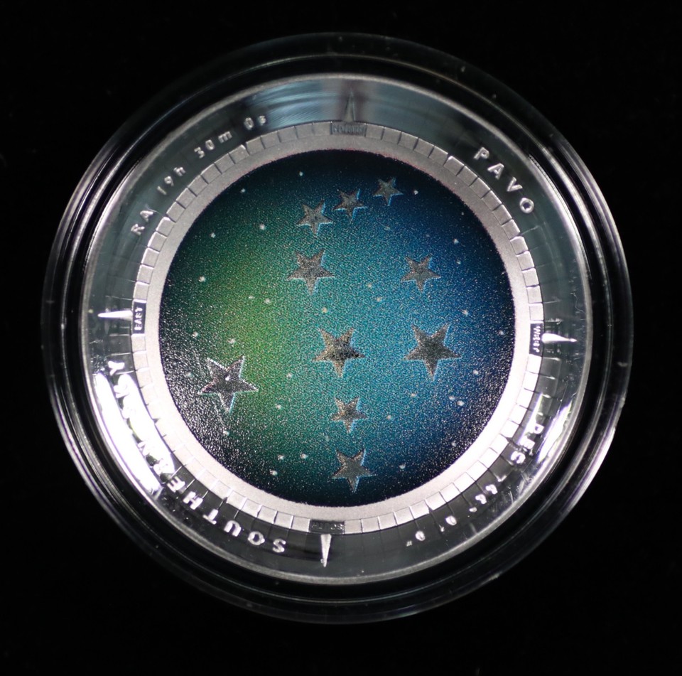 2013 $5 Pavo Silver Proof Domed Coins – Color Printed (2-Coin Set) (# ...