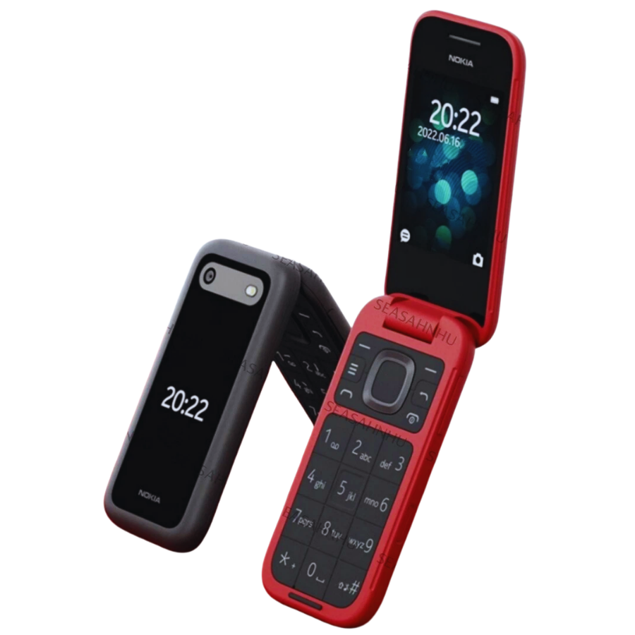 GENUINE Nokia 2660 Flip 4G Unlocked Dual Sim 4G version BIG BUTTONS All ...