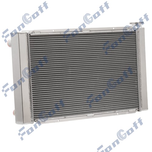 4 Row Aluminum Radiator+Shroud Fan For Chevy SBC 350 Double Pass 31" x ...