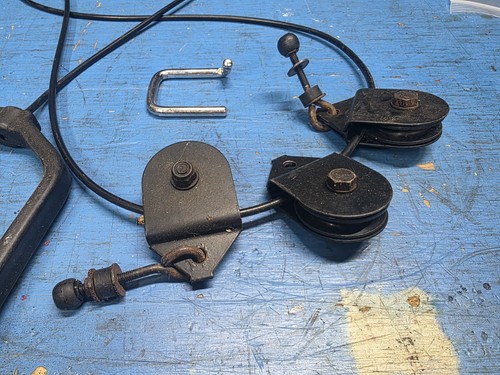 Total Gym OEM Cable Assembly for 1000, 1500. Incl. Pulleys & Handles ...