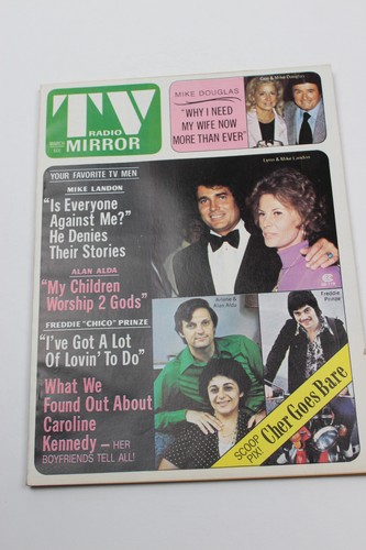 TV Radio Mirror Magazine March 1975 Mike Landon, Alan Alda No Label | eBay