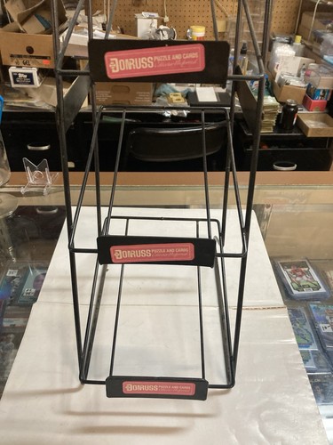Nice Large Donruss Baseball Card, Wire Rack Display For 3 Boxes Front ...