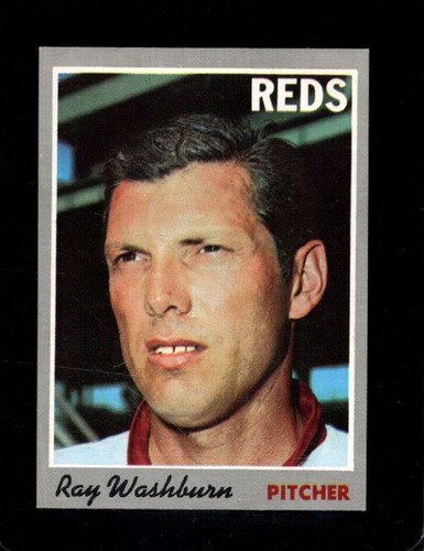 1970 TOPPS #22 RAY WASHBURN EXMT REDS *X47814 | eBay