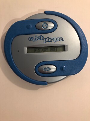 Catch Phrase Electronic Word Game Blue Silver 2000 Tested Works ...