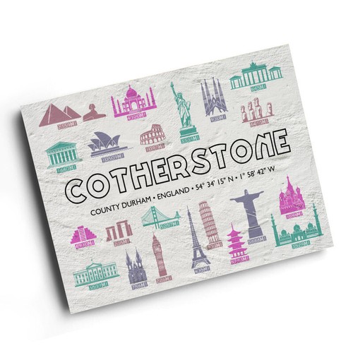 A3 PRINT - Cotherstone, County Durham, England - World Landmarks | eBay