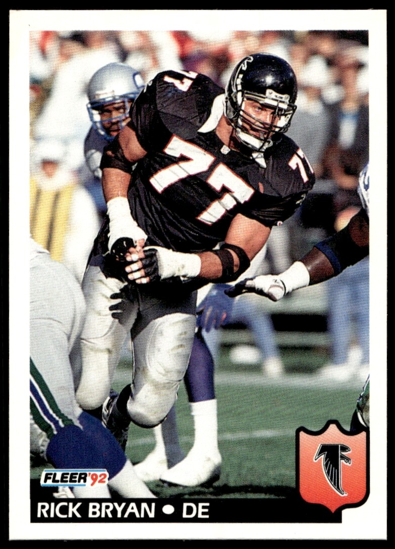 1992 Fleer #2 Rick Bryan FALCONS | eBay