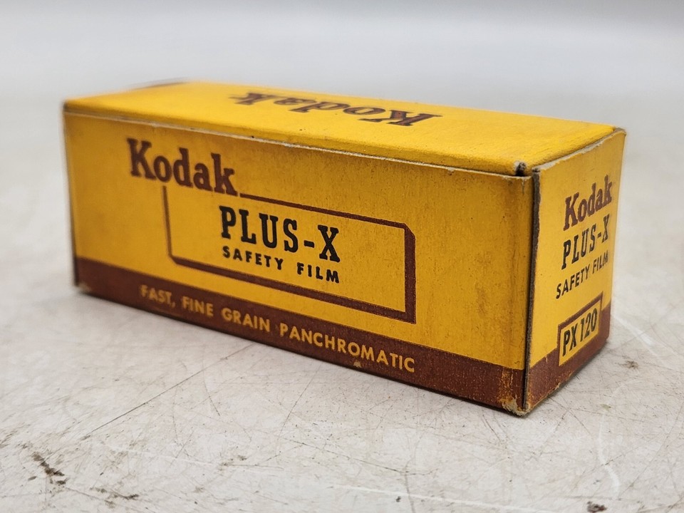Sealed/Expired 1953 Kodak Plus-X Fine Grain Panchromatic Safety Film ...
