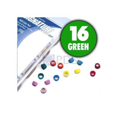 Hu-Friedy SSG7 IMS Signature Series Dental Instrument Grips Green 16/Pk ...