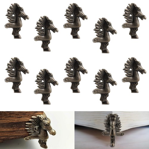 10PCS Jewelry Box Legs Small Antique Jewelry Box Feet Zinc Alloy Horse ...