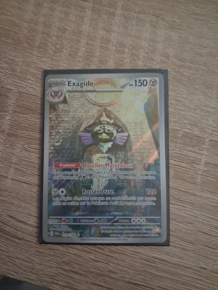 Carte Pokémon EXAGIDE 210/182 AR Faille Paradoxe FR NM | eBay