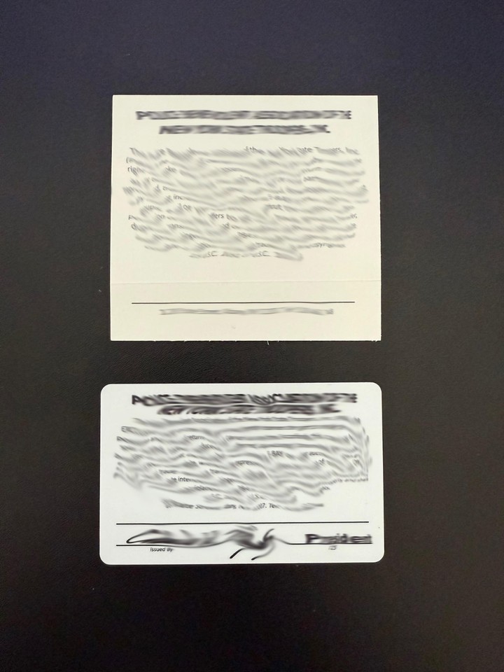 2025 NYS Trooper PBA Card Signed by the PBA President and Car Decal ...