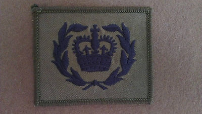 RQMS WO2 Rank Patch Subdued Sew On | eBay UK