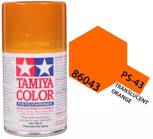 PS-43 Translucent Orange Paint, 100ml Spray Can | eBay
