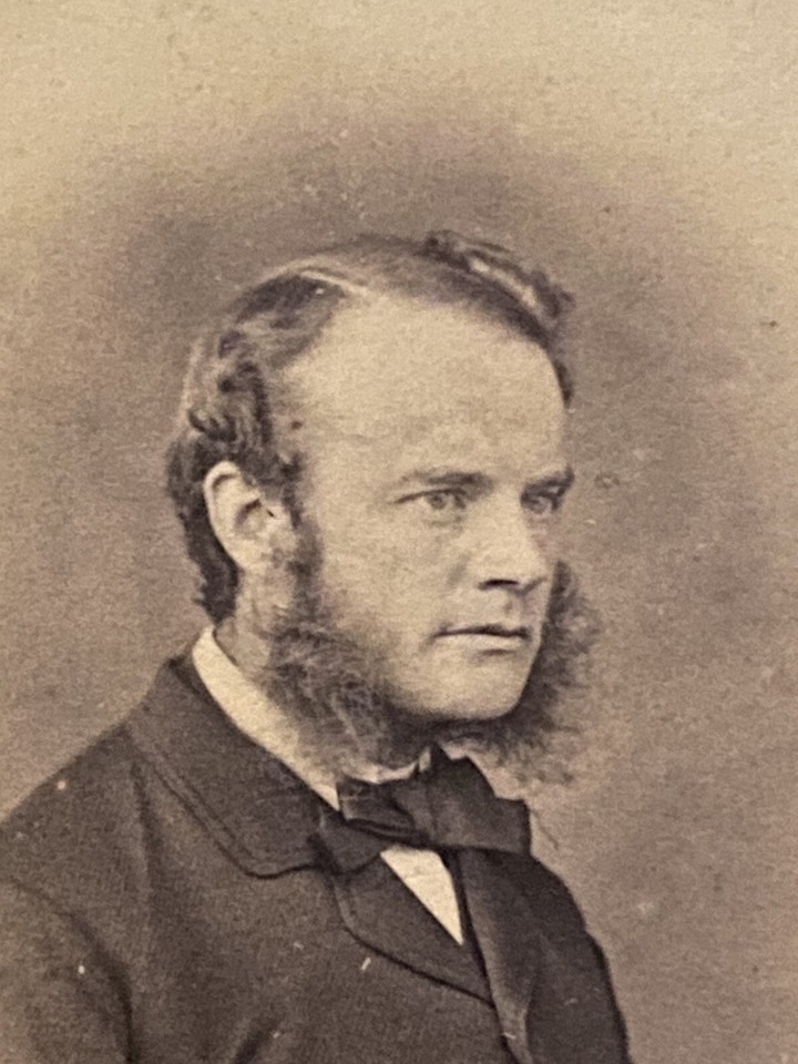 1880s Victorian Englishman w Nice Beard Cabinet Card Photo Brighton ...