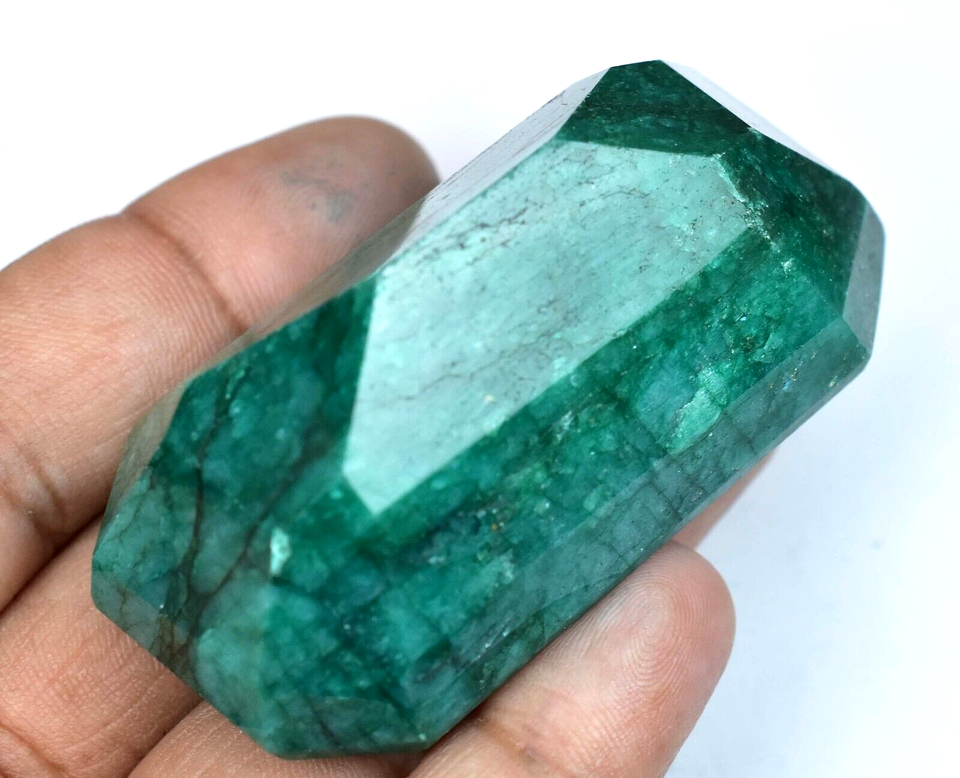 436.00 CT Natural Huge Green Emerald Certified Museum Grade Emerald ...