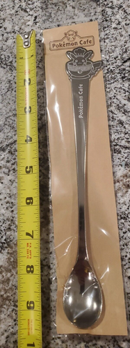 Pokemon Cafe Center Japanese Exclusive Long Parfait Spoon Chef Pikachu ...