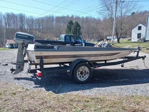 1987 bullet 16ft bass boat | eBay