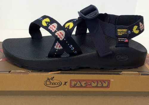 Chaco Sandals Z1 Classic Pac Man Scaredy Ghost Men Size 12 New | eBay