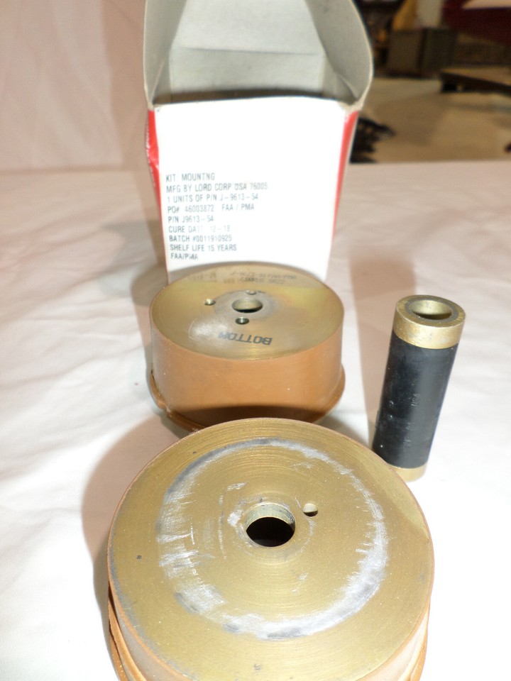 Cirrus SR22 Lord Engine Isolator Mounts J9613-54, J-9613-54 New Old ...