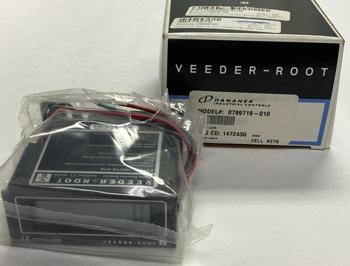 DANAHER CONTROLS VEEDER ROOT,0799716-010 LX,TOTALIZER NEW | eBay