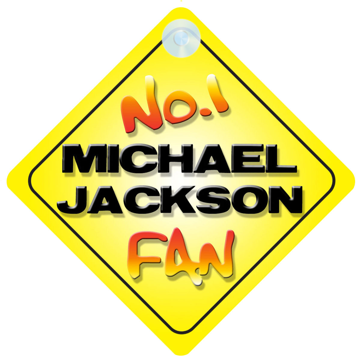 No.1 Michael Jackson Fan Car/Door/Window Hanger/Sign | eBay UK