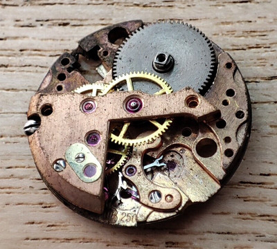 Watch movement FEF 250 - 19.6 mm - for parts and spares | eBay