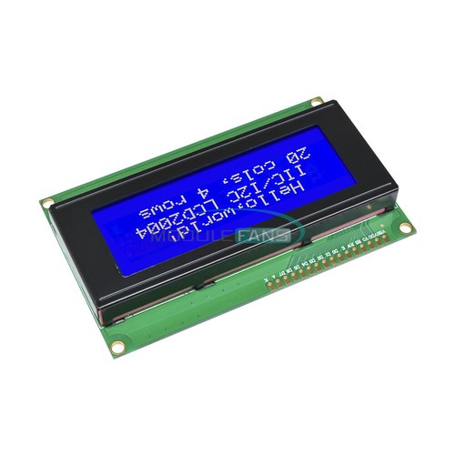 5PCS 204 2004 20X4 Character LCD Display Module HD44780 Blue Blacklight ...