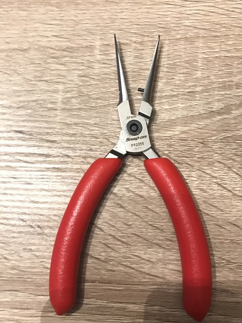 Snap on Needle Nose Electronic Service Pliers E704bcg for sale online ...