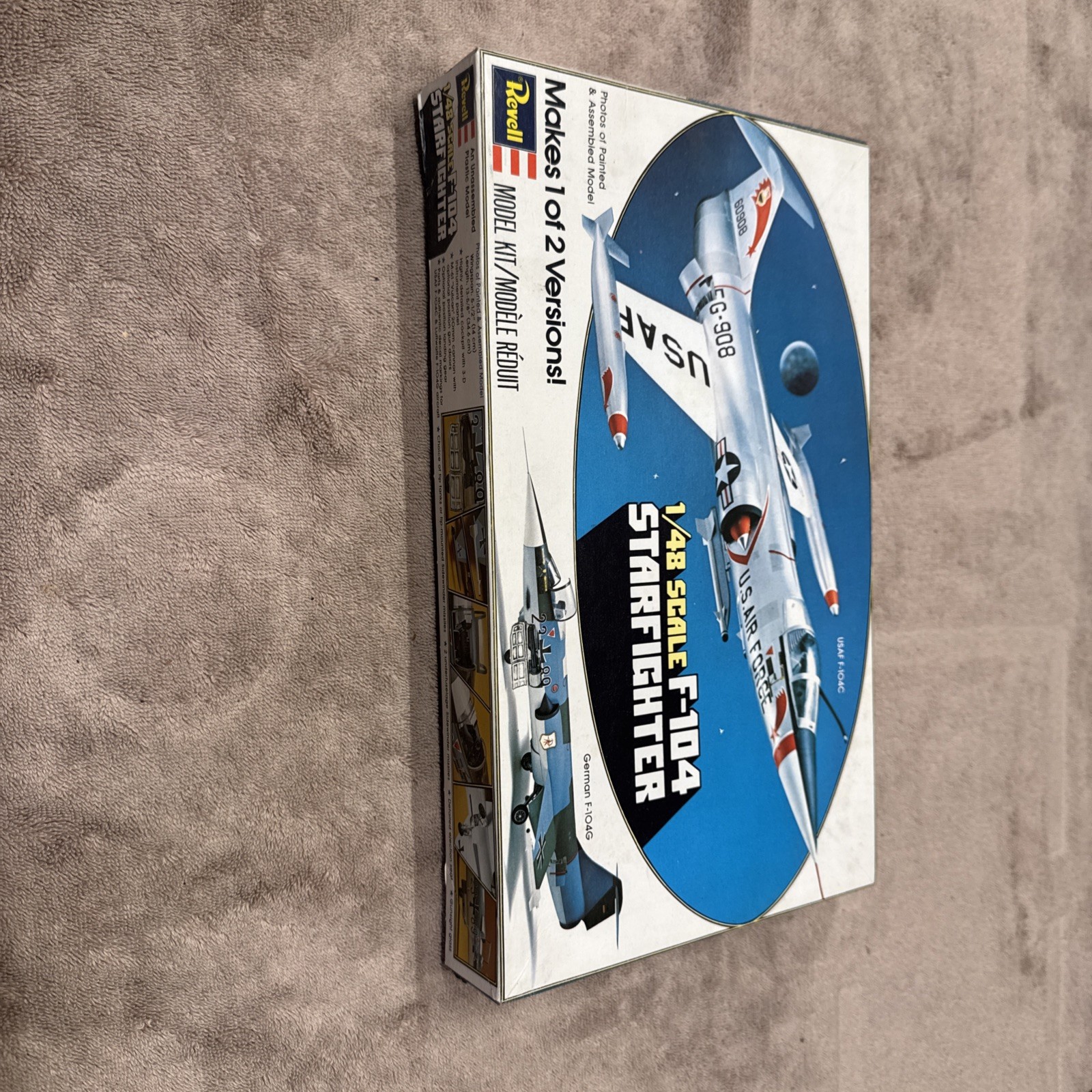 REVELL F-104 STARFIGHTER 1/48 SCALE PLASTIC MODEL KIT - MILITARY ...