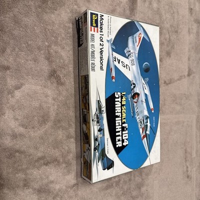 REVELL F-104 STARFIGHTER 1/48 SCALE PLASTIC MODEL KIT - MILITARY ...
